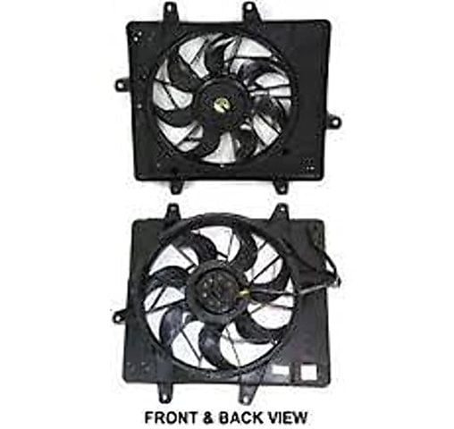 Radiator Fan Assm 01-05 PT Cruiser non Turbo Models - Walmart.com