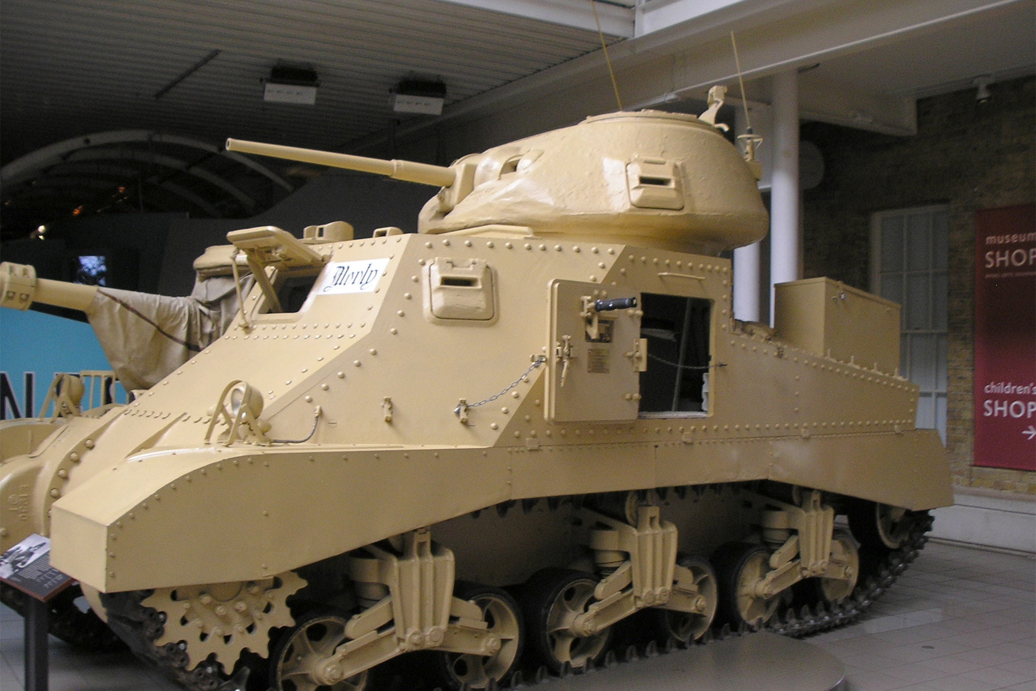 24x36 gallery poster, General Bernard Montgomery's Grant command tank ...