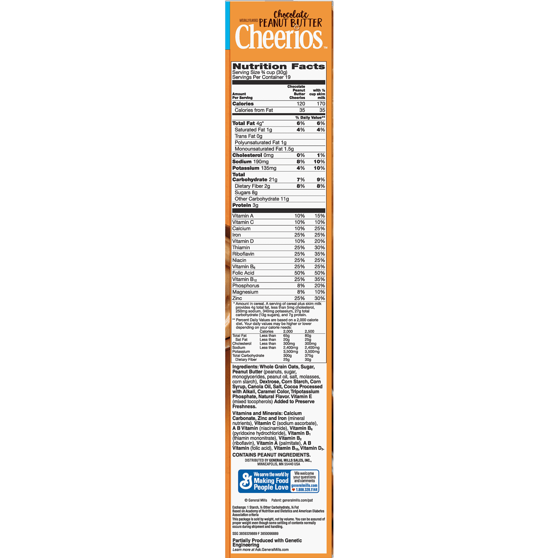 Chocolate Cheerios Nutrition Information | Besto Blog