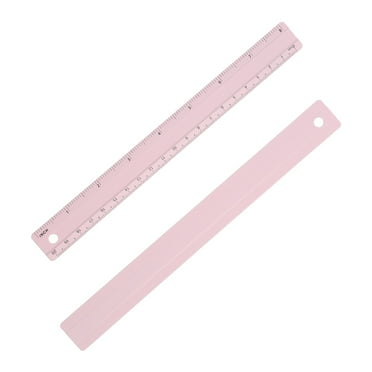 Precision Architectural Scale Ruler, 12'' Laser-Etched Aluminum, Black ...