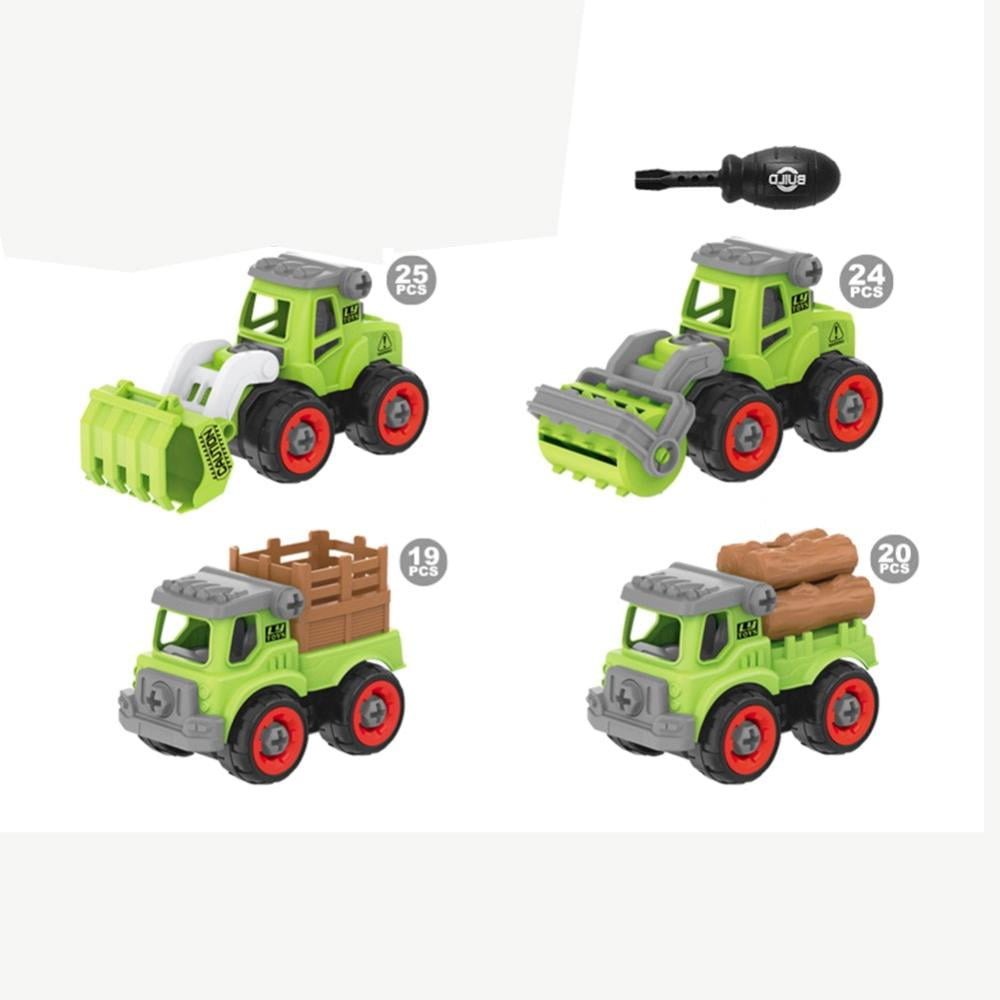 KYAIGUO Removable Car Toys, Construction Vehicles Toy Car, Dump Truck ...