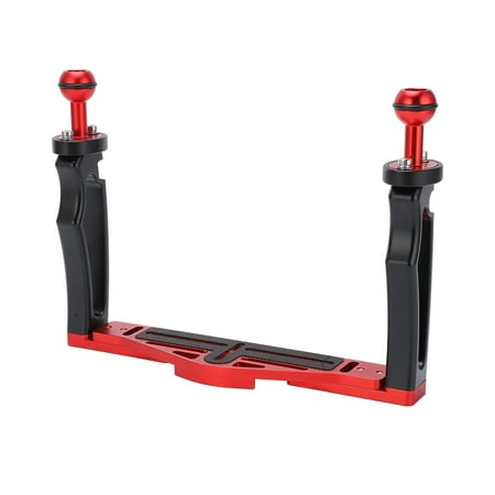Diving Underwater Camera Housings Tray, Dual Handle Tray Stabilizer Rig ...