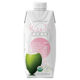 Real Coco Organic Pink Nam Hom Coconut Water, USDA Organic, No Sugar ...