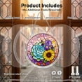 Acrylic Puzzle Window Decoration, Colorful Light Catcher Suncatcher ...
