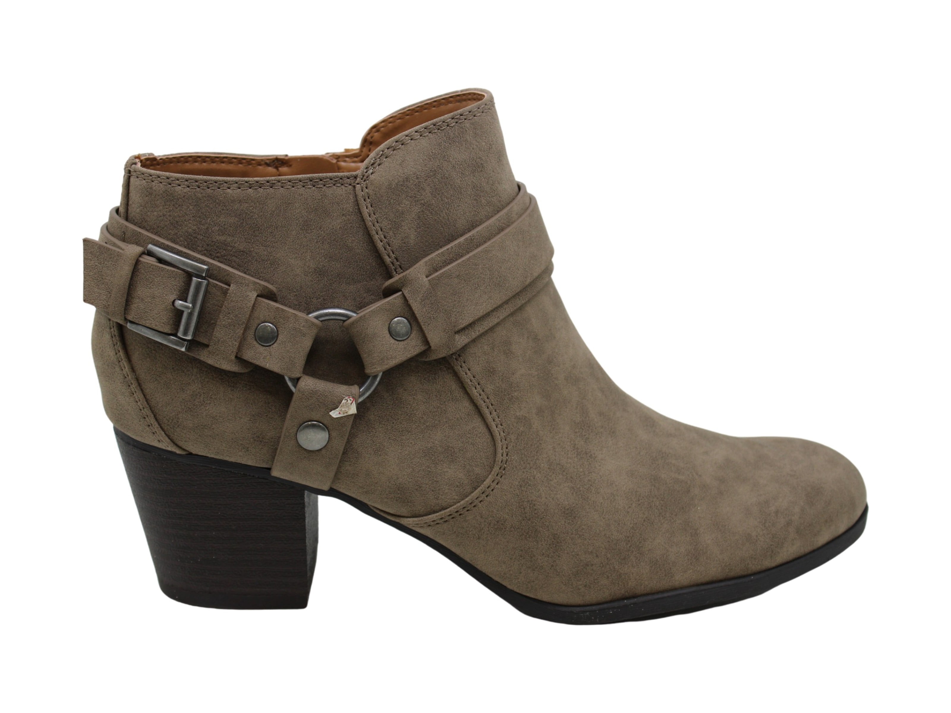 Indigo Rd. Womens Sansun 2 Fabric Round Toe Ankle Clog Boots - Walmart.com