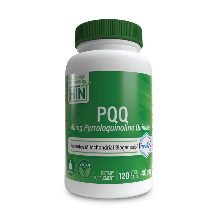 Health Thru Nutrition | PQQ, 40 MG, 120 Cápsulas, Suplemento para el Apoyo en el Cerebro ...
