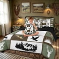 meiyoeat Outdoor Hunting Wildlife Full Size Bedding Sets for Men Boys ...