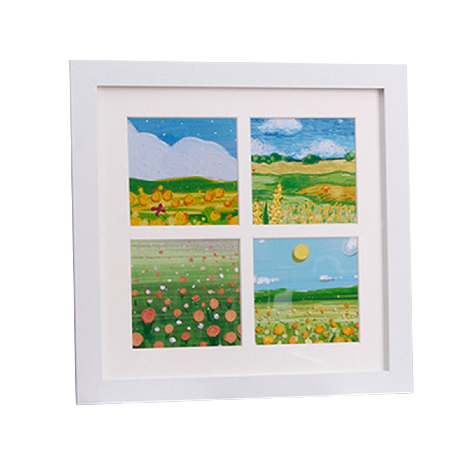 huanledash 1 Set Painting Frame Not Easily Deformed Sturdy Square 4/9 ...