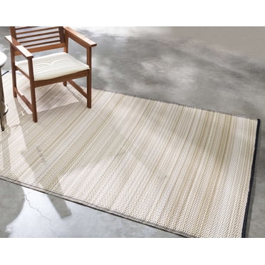 Fab Habitat Chevron Outdoor Rug - Waterproof, Fade Resistant, Crease ...