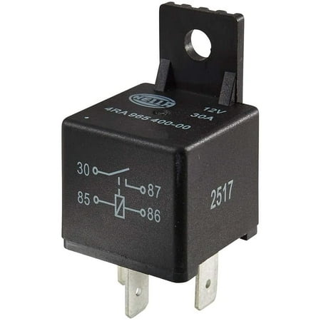 HELLA 965400001 12V 30A SPST Relay with Bracket | Walmart Canada