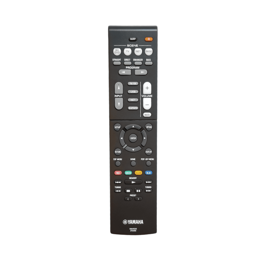OEM Yamaha Remote Control ZP354900, RAV533 for RX-V479, RX-V579 ...