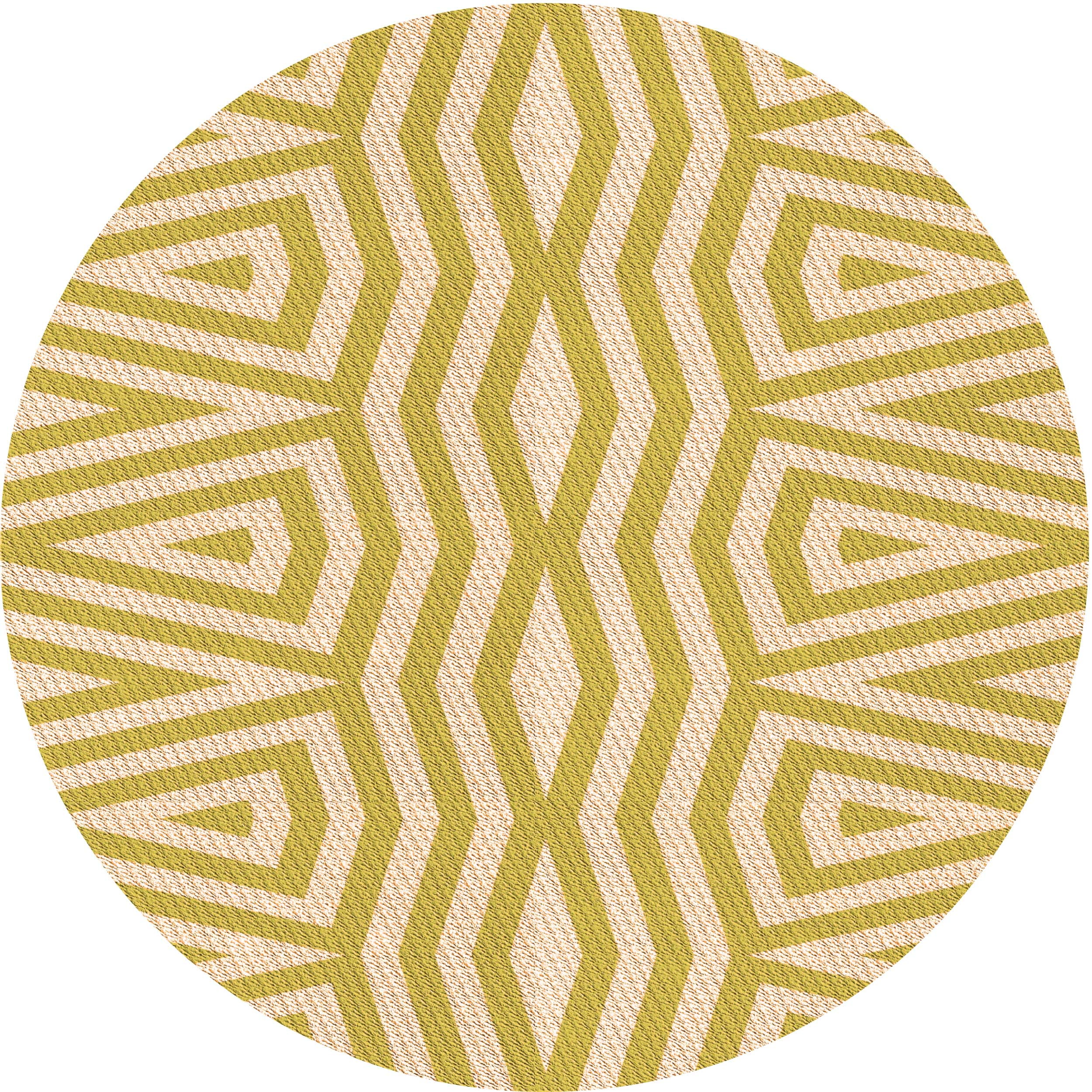 Ahgly Company Indoor Round Patterned School Bus Yellow Area Rugs, 8 ...
