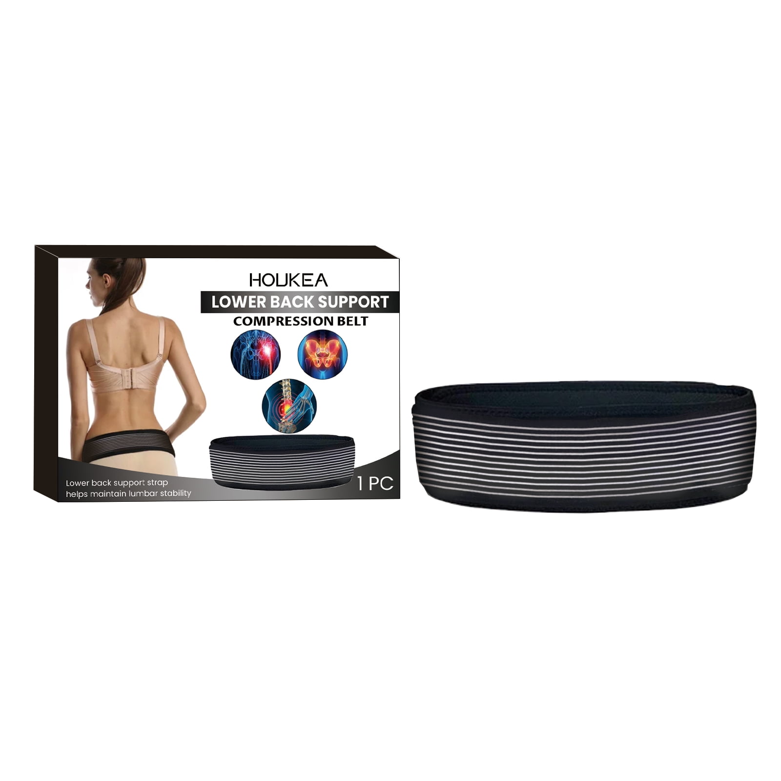 Click here for Houkea Lower Back Support Belt Correction Belt Sci... prices