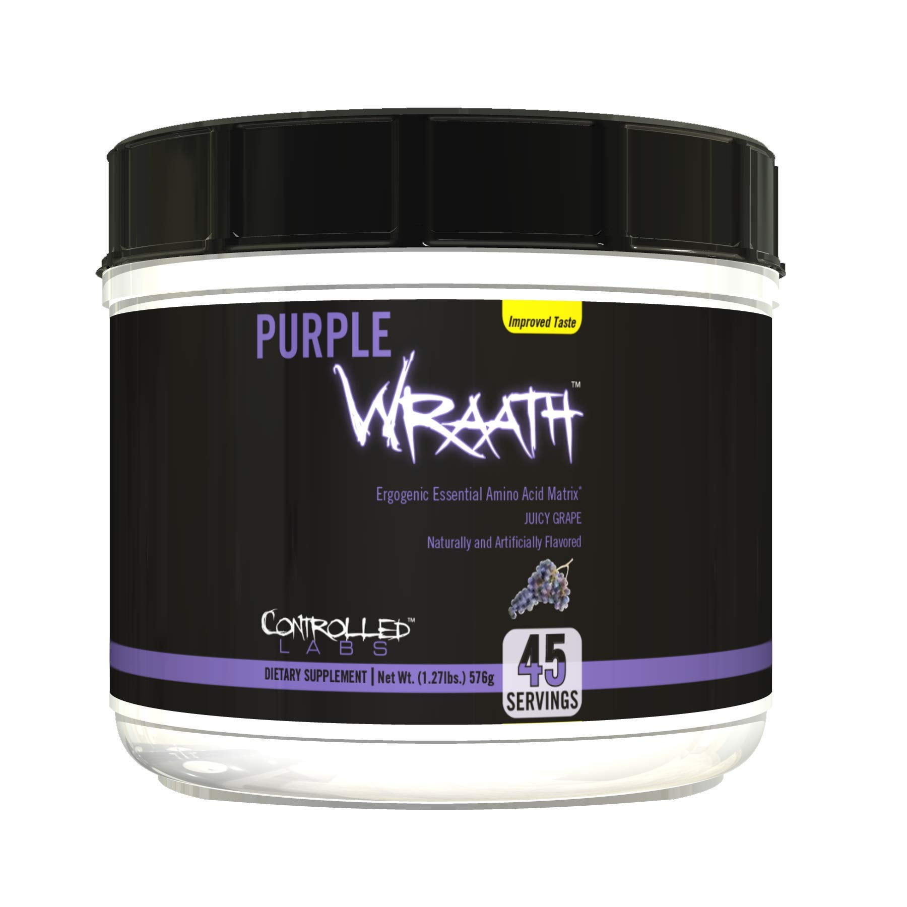 Suplemento de BCAA Purple Wraath EAA de Supplement Controlled Labs, 45 ...