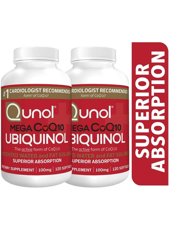 Qunol Blood Pressure Support in Heart Health Supplements - Walmart.com