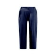 Inleife Capris For Women Summer Clearance Womens Loose Wide Leg Pants