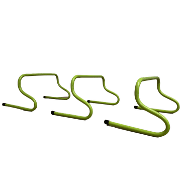 Crown Sporting Goods 6-inch Speed Agility Training Hurdles, Pack of 5 ...