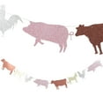 Gong Farm Animal Banner Farm Birthday Party Hanging Decor Farm Theme ...