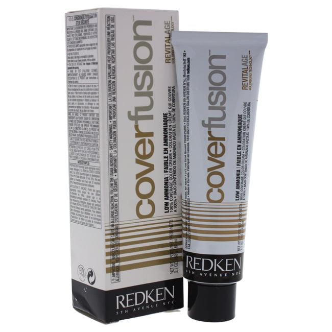 Cover Fusion Low Ammonia - 8NA Natural Ash by Redken for Unisex - 2.1 ...