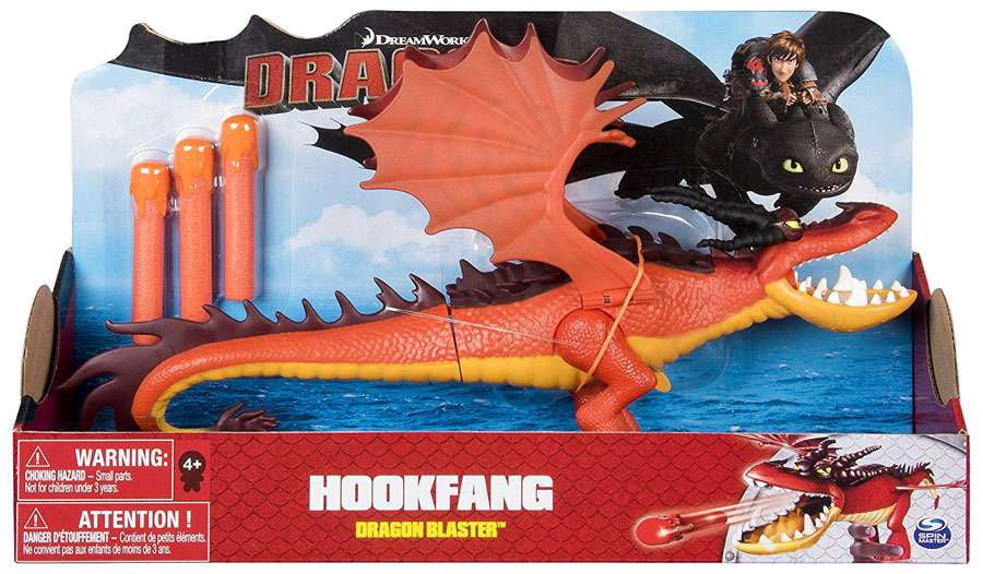 How to Train Your Dragon Dragon Blaster Hookfang Action Figure ...