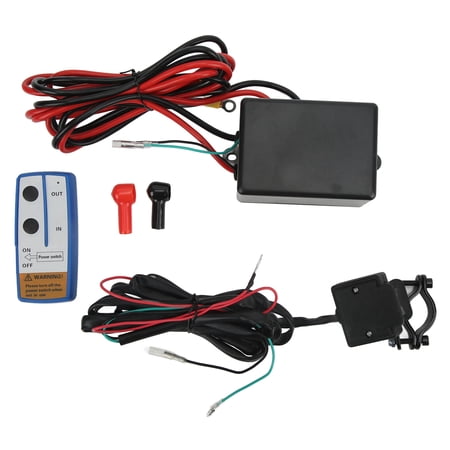 Electric Winch Remote Control Kit, 12V Universal Winch Remote Control ...