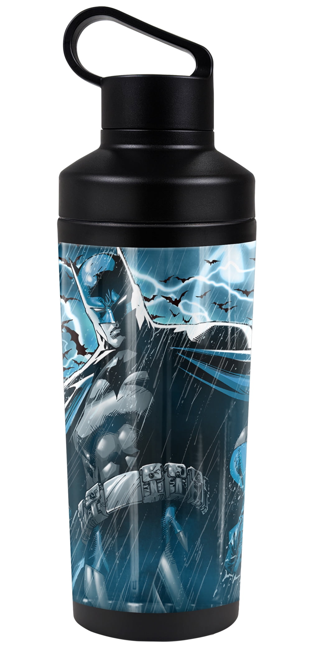 Batman - Character Official Stormy Knight 18 oz Insulated Water Bottle ...