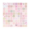 100 pieces/this decorative color paper no repeat vintage pattern 8*8CM ...