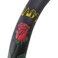 BDK Red Rose Flower Design Car Steering Wheel Cover, Standard Size 14.5 ...