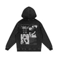 Toji Fushiguro Anime Hoodie: Jujutsu Kaisen Snow-Washed Cotton ...
