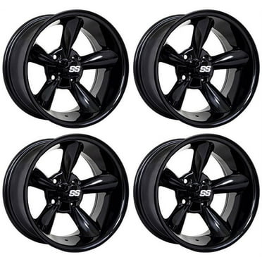 GTW Specter 10" Golf Cart Wheels/Rims Machined Yamaha - Walmart.com