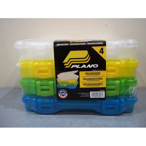 Plano Prolatch Stowaway Storage with Adjustable Dividers 3650 Series ...