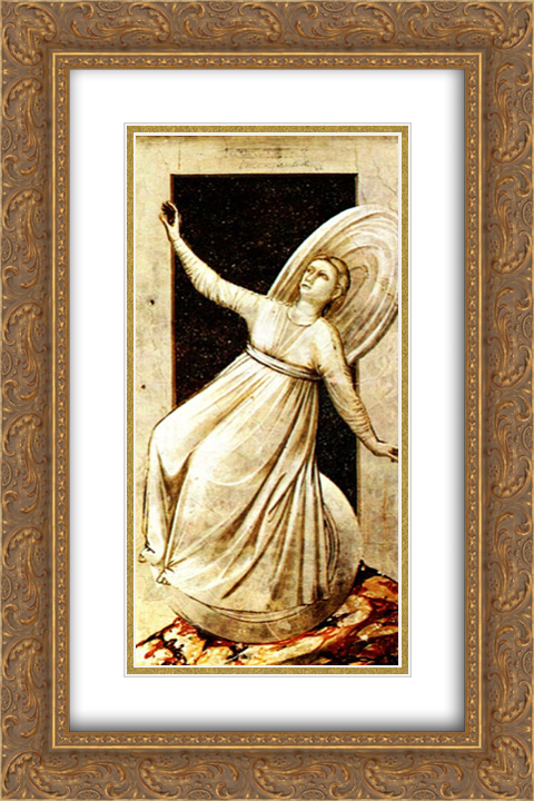 Giotto 2x Matted 16x24 Gold Ornate Framed Art Print 'Inconstancy ...