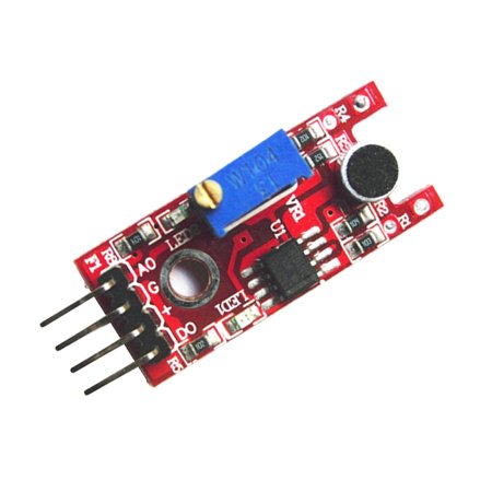 High Sensitivity Sound Control Microphone Sensor Detection Module Board ...