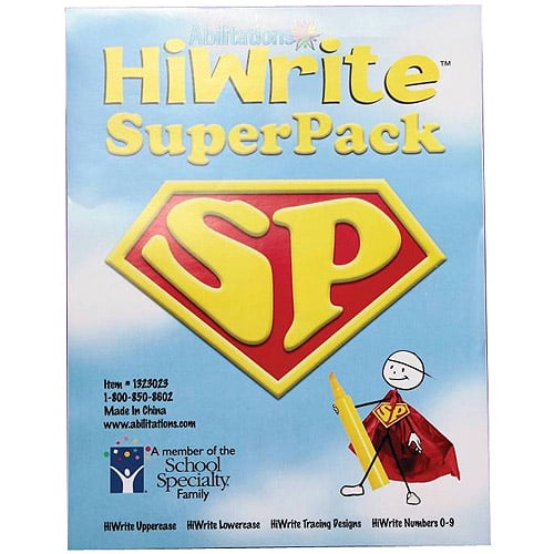 Abilitations Hi-Write Writing Practice Paper SuperPack, 98-Sheet Set ...