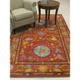 Hand-tufted Wool Rust Traditional Floral Suzani Rug - Walmart.com