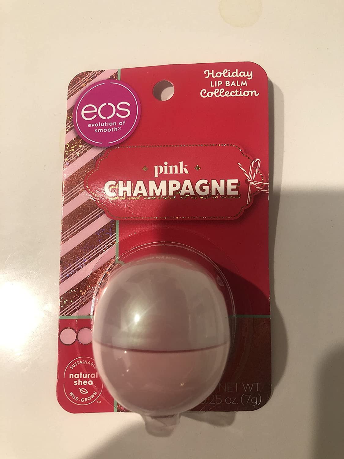 EOS Holiday Lip Balm Collection Pink Champagne - Walmart.com