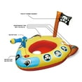HopeRock Fun Pirate Ship Pool Float Toy, Inflatable Ride-on for Cool ...