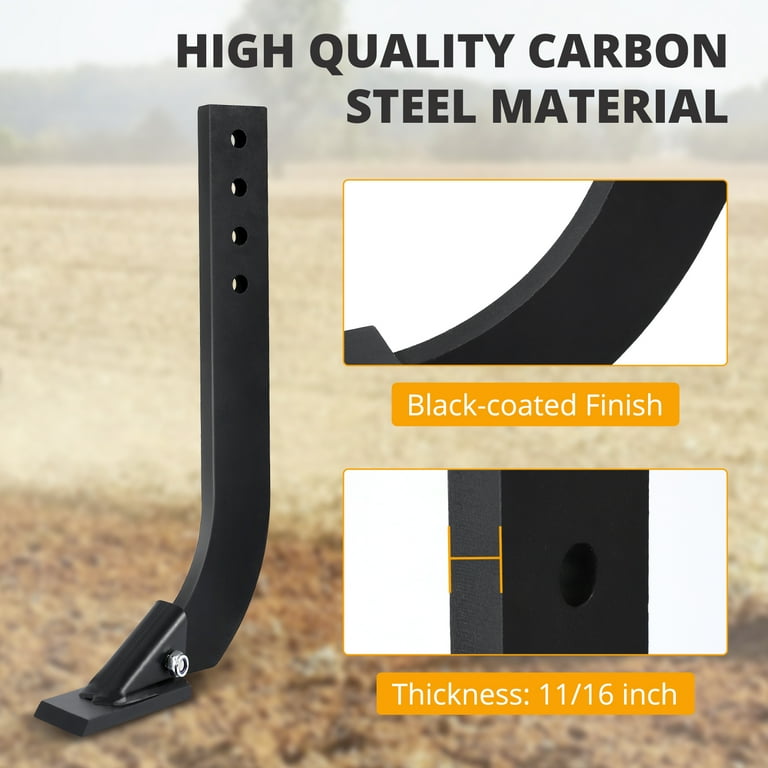Box Blade VEVOR Shank, 18'' Scarifier Shank, 4 Holes Box Scraper Shank ...