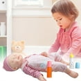 Magic Baby Doll Bottles Children's Toy Accessorie 2 PCS Milk & Juice ...