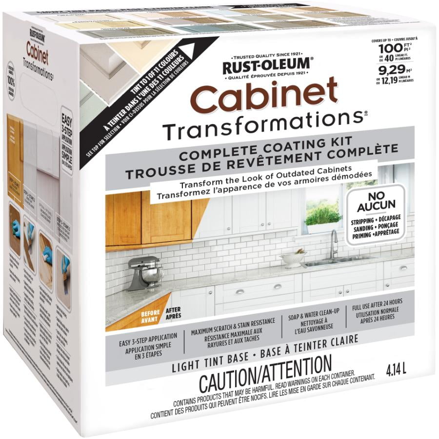 Rust Oleum Transformations Light Color Cabinet Kit 9 Piece | Cabinets ...