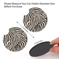 Car Cup Holder Pads 2 Pack Neoprene Coasters For Car Interior Non-Slip ...