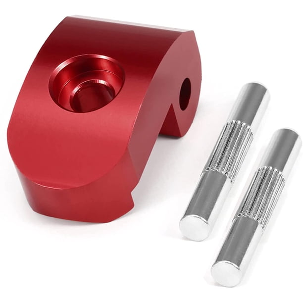 Bisagra de aluminio reforzada con CNC para patinete eléctrico rojo ...