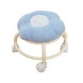 Low Roller Seat Stool Pulley Wheels Stool Movable Mini Stool 360 Degree ...