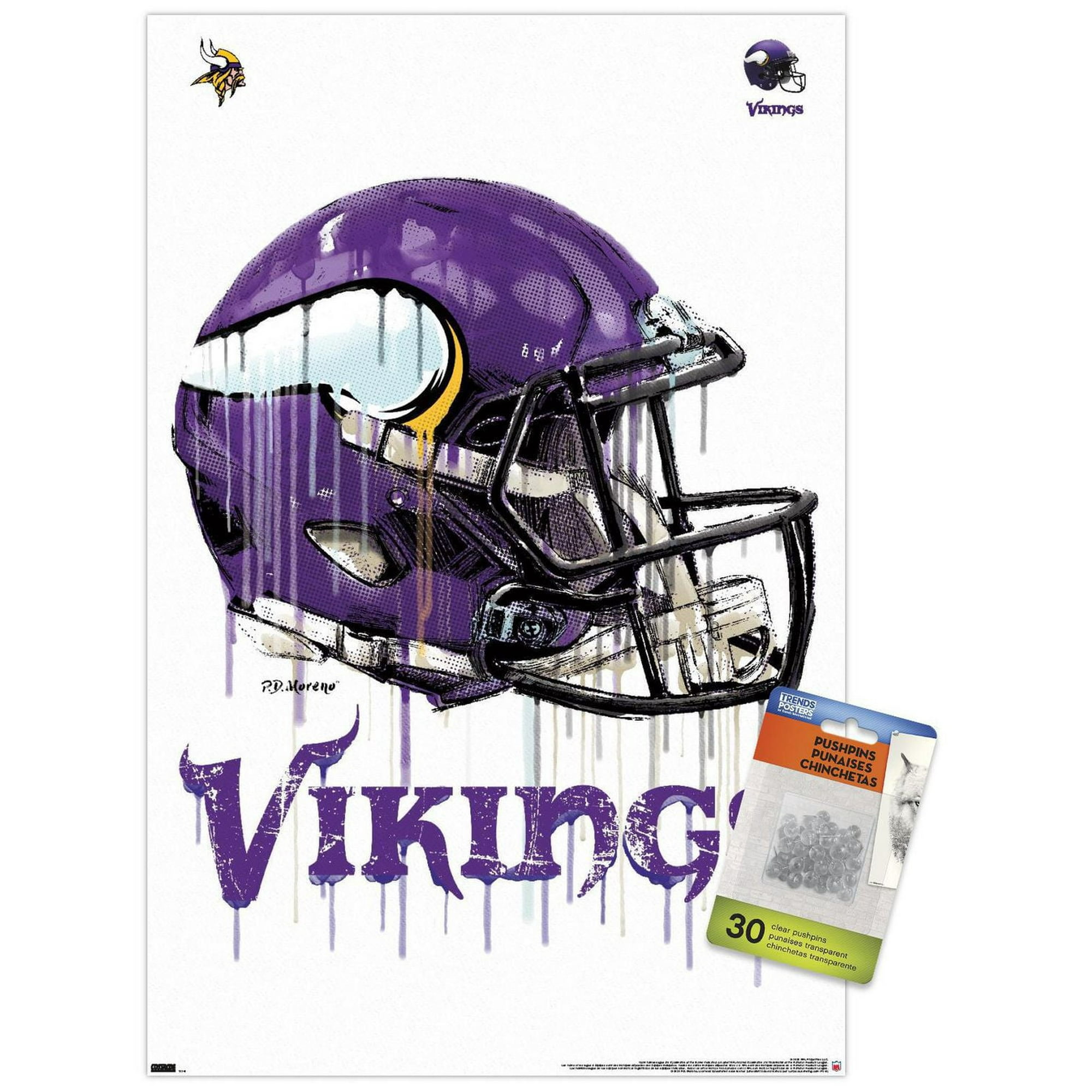 Click here for Trends International Nfl Minnesota Vikings - Drip... prices