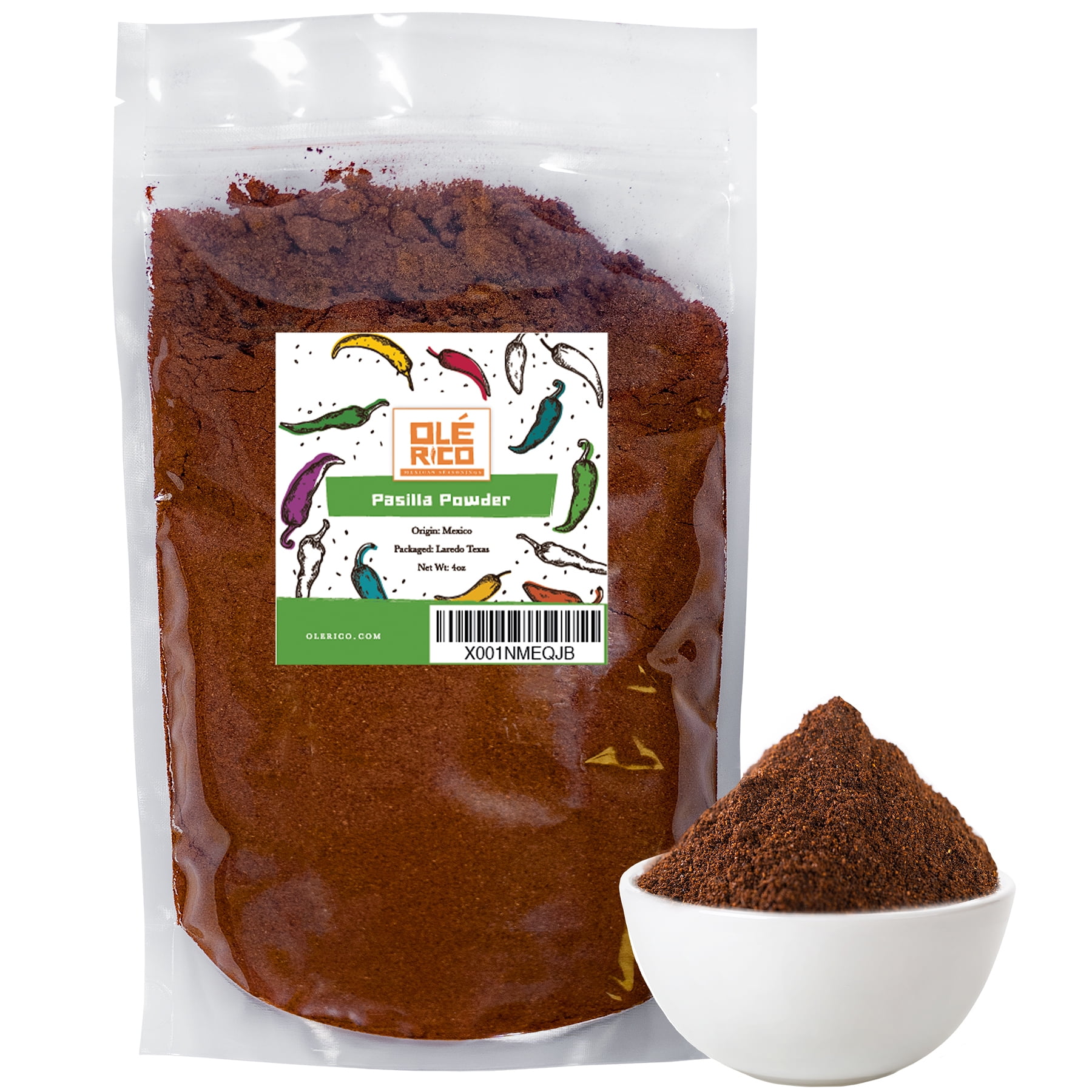 Pasilla Chile Powder - 16 oz Bag - Walmart.com