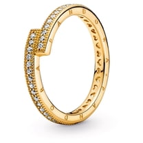 Pandora Sparkling Pear Halo Ring - Walmart.com
