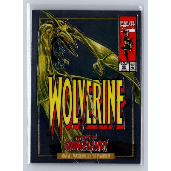 2024 Marvel Masterpieces '92 Platinum Sauron Variant Covers #76-V ...