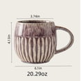 20oz Large Coffee Mug - Unique Handcrafted Look Ceramic Cup, Large Tea ...