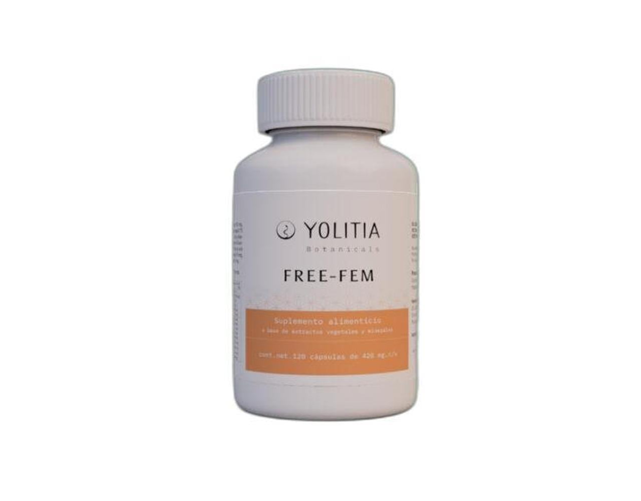 Cápsulas Free-Fem Yolitia Botanicals Menopausia Suplemento A Yolitia Botanicals FreeFem | Bodega ...
