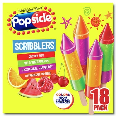Popsicle SpongeBob SquarePants Colors from Natural Sources Frozen ...